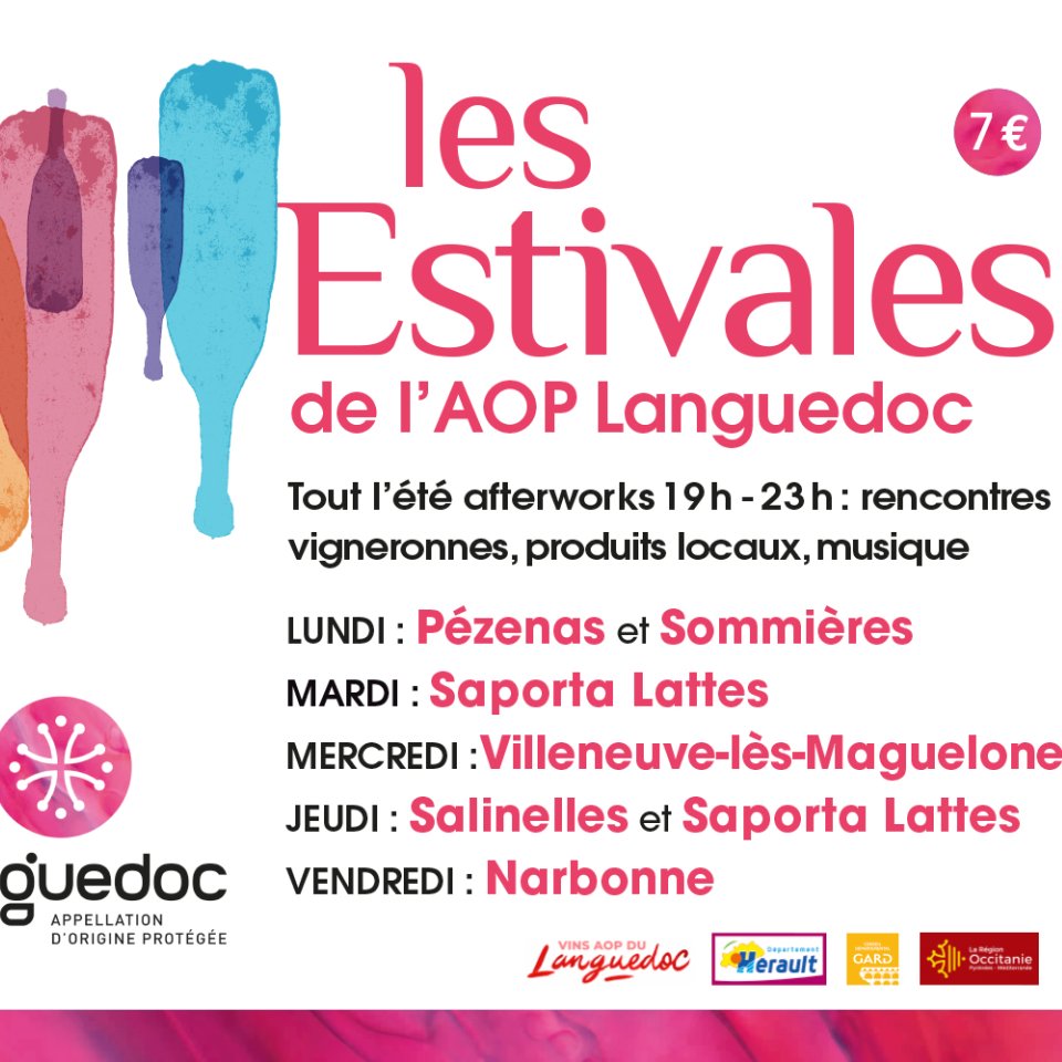 Les Estivales des AOP du Languedoc - Maison des vins du Languedoc